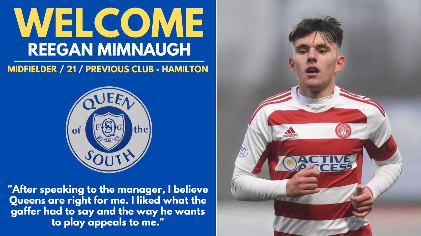 QosFC: Welcome - Reegan Mimnaugh
